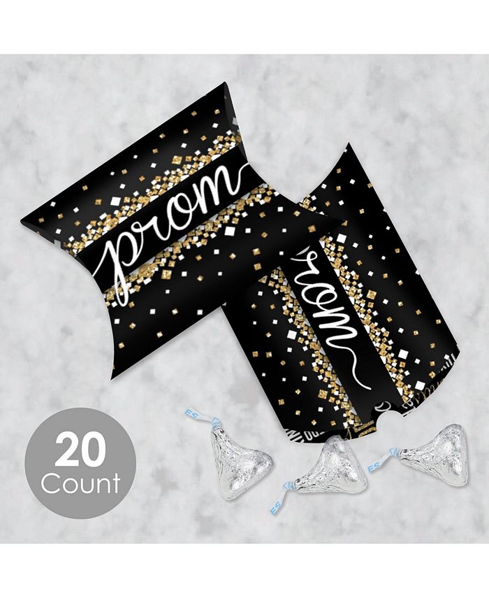 Big Dot of Happiness Prom - Favor Gift Boxes - Prom Night Party Petite ...