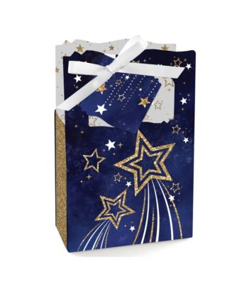 Big Dot of Happiness Starry Skies - Gold Celestial Party Favor Boxes ...