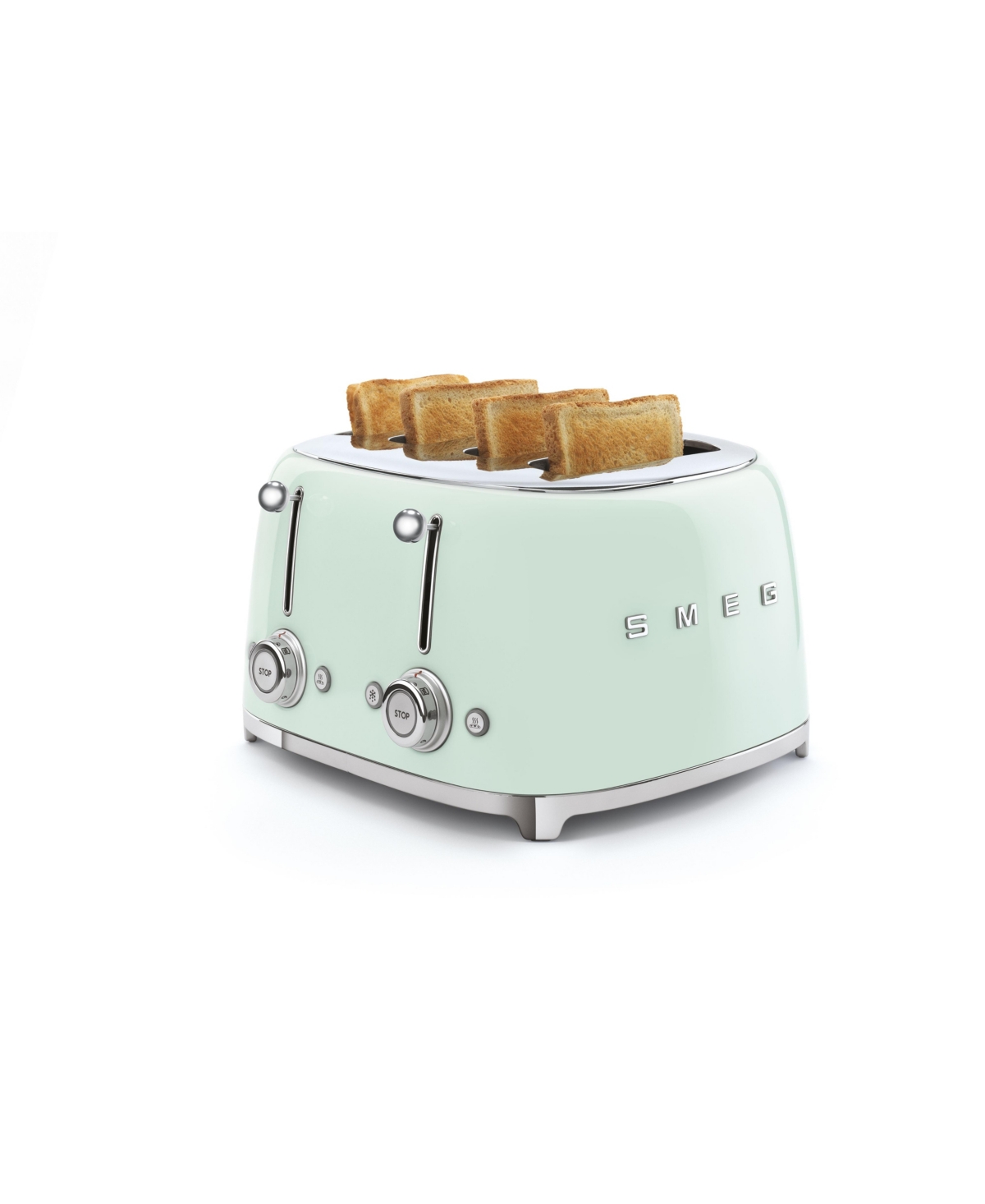Click here for Smeg 4x4 Slice Toaster - Pastel green prices