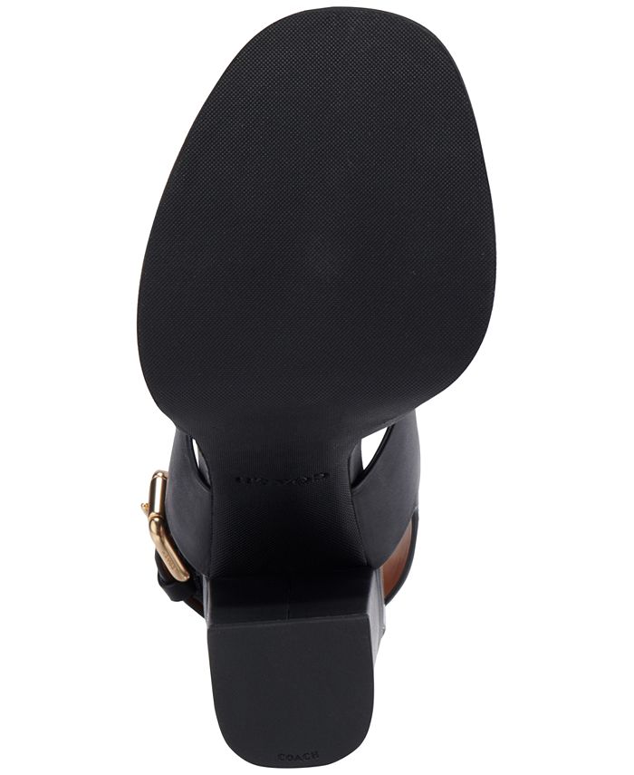 COACH Women's Callie Platform Block-Heel Sandals - Macy's