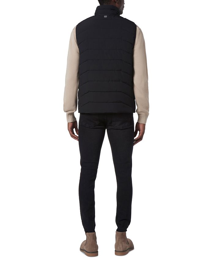 Marc New York Men's Garrick Stretch Packable Quilted Vest - Macy's