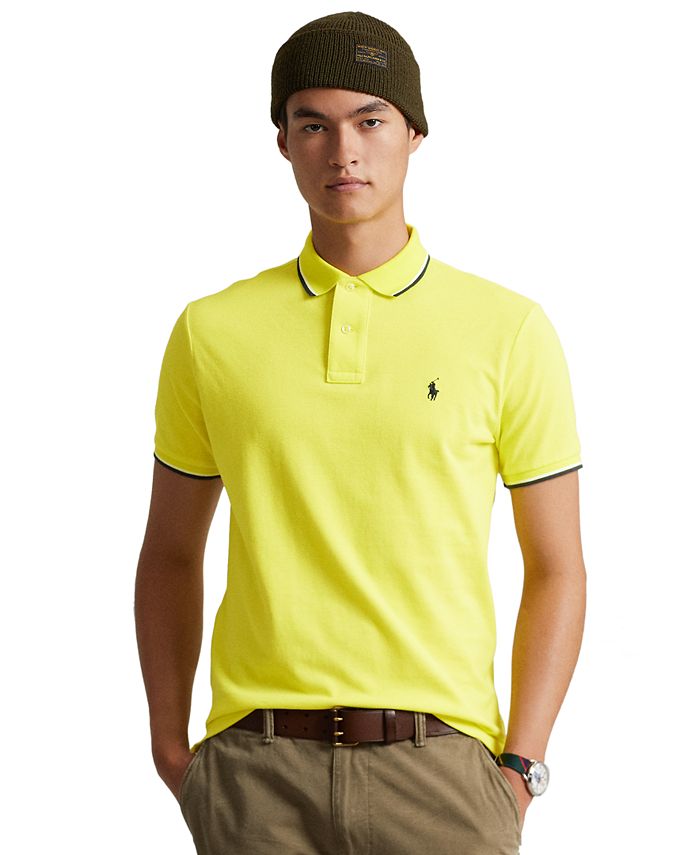 Polo Ralph Lauren Men's Classic-Fit Mesh Polo Shirt - Macy's