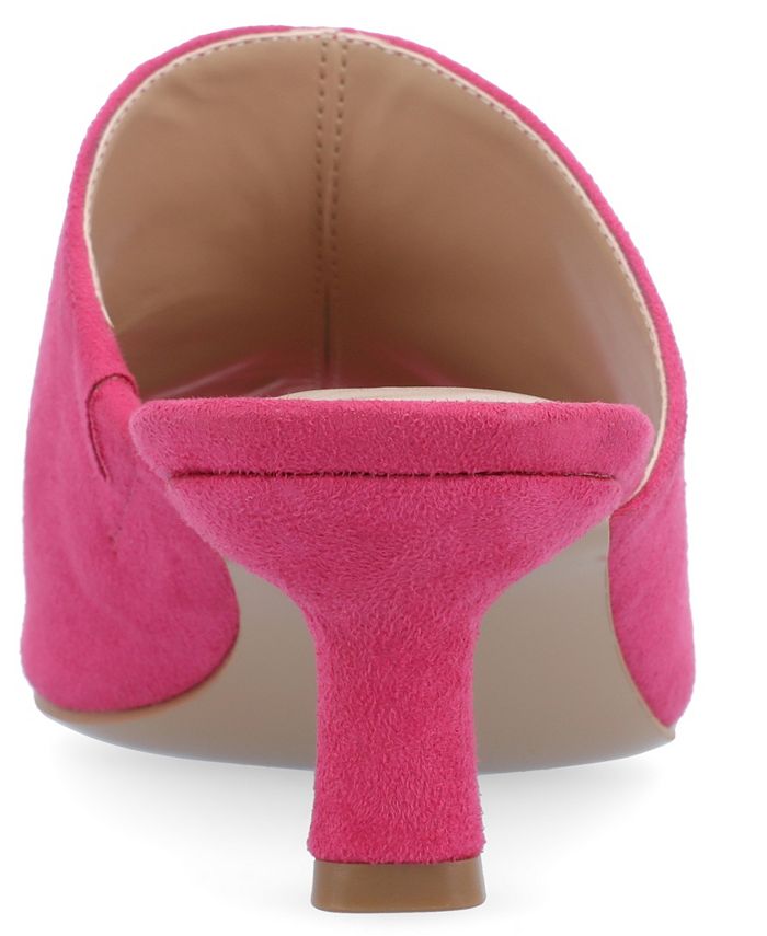 Journee Collection Women's Mercerr Slip On Heels - Macy's