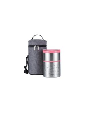 32OZ Vacuum Insulated Stackable Lunch Box With Lunch Bag, Pink - Macy's