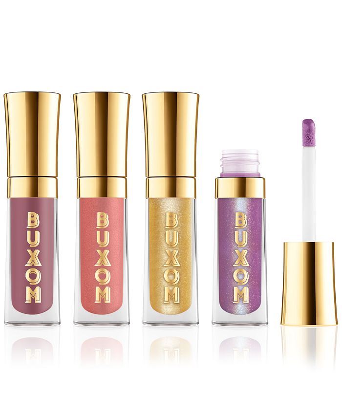 Buxom Cosmetics 4-Pc. Band Of Babes Mini Full-On Plumping Lip Polish ... Buxom Cosmetics 4-Pc. Band Of Babes Mini Full-On Plumping Lip Polish ...