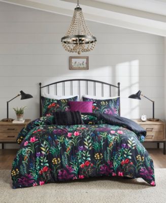 Madison Park Tasha Floral 5-Pc. Comforter Sets - Macy's