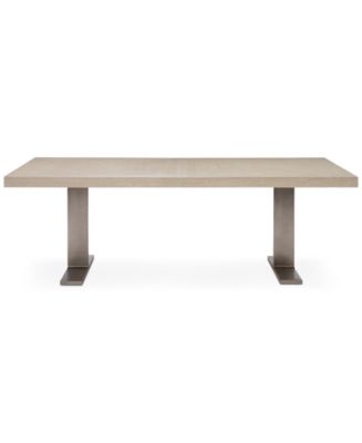 Solaria Rectangular Dining Table - Macy's