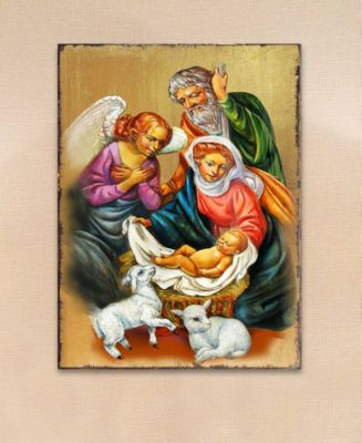 Nativity Holiday Religious Monastery Icons