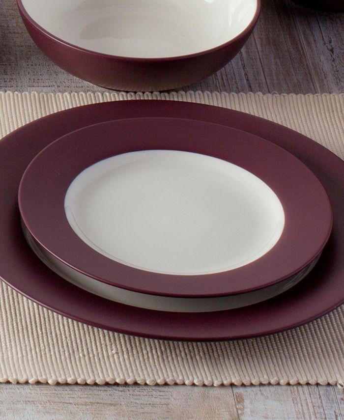 Noritake Colorwave Rim Salad Plates, Set of 4 - Macy's