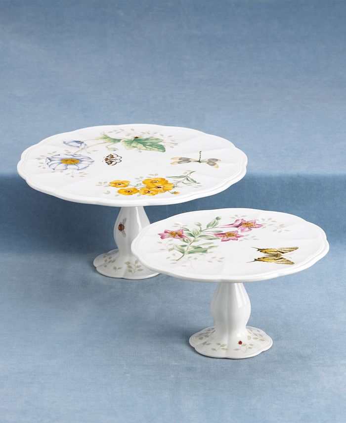 Lenox Butterfly Meadow Medium Cake Stand - Macy's