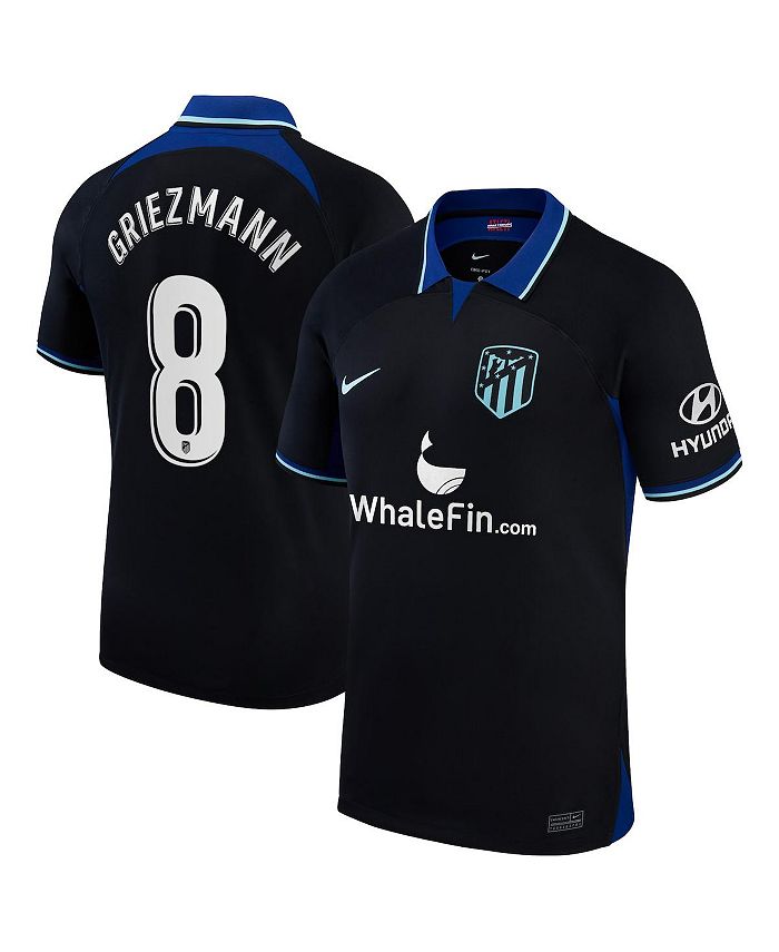 Nike Men's Antoine Griezmann Black Atletico de Madrid 2022/23 Away ...