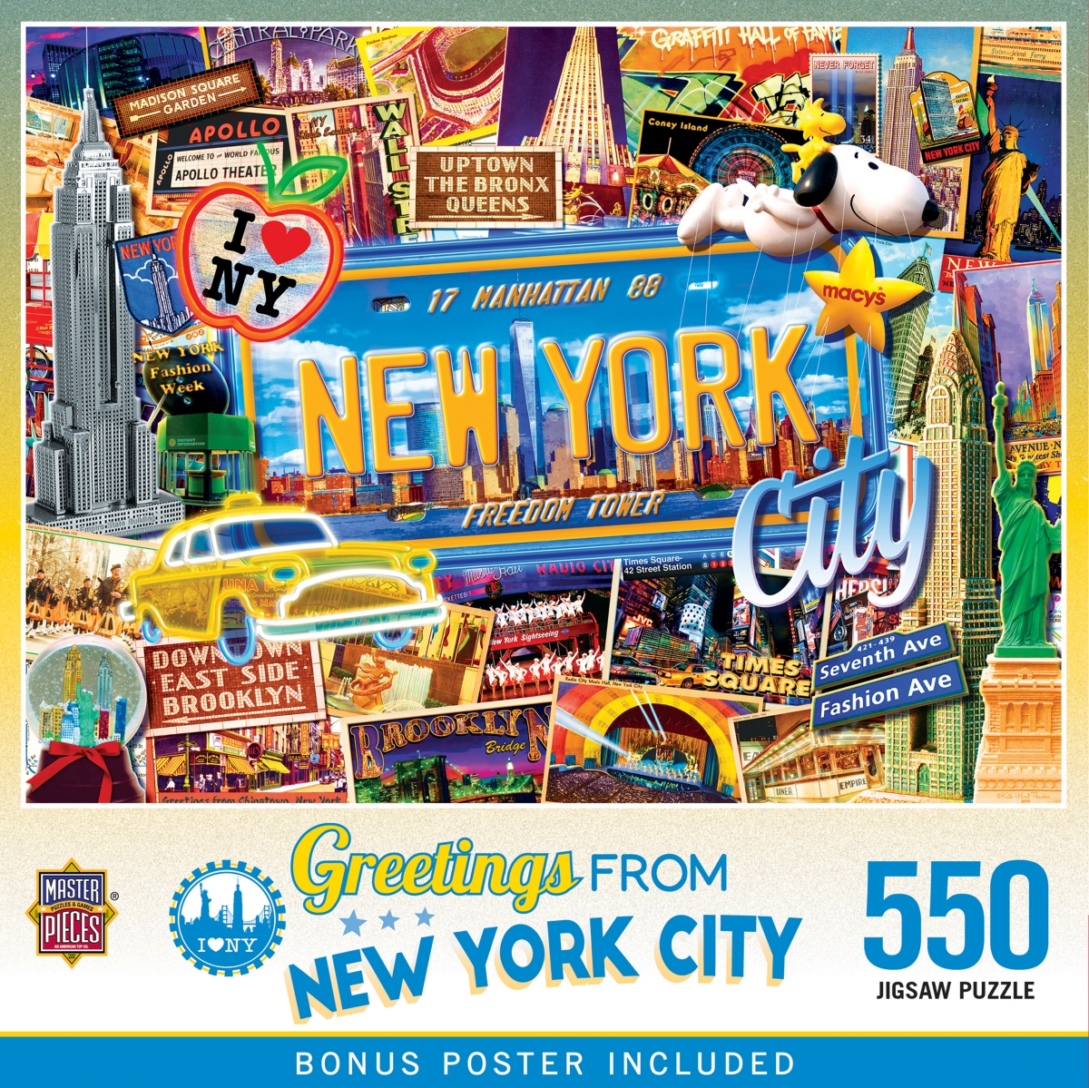 Click here for Masterpieces Greetings From New York - 550 Piece J... prices
