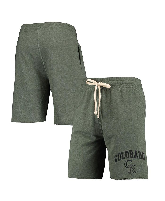 Concepts Sport Men's Green Colorado Rockies Mainstream Logo Terry Tri ...