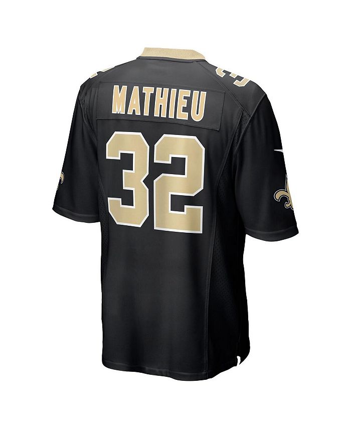 Nike Men's Tyrann Mathieu Black New Orleans Saints Game Jersey - Macy's