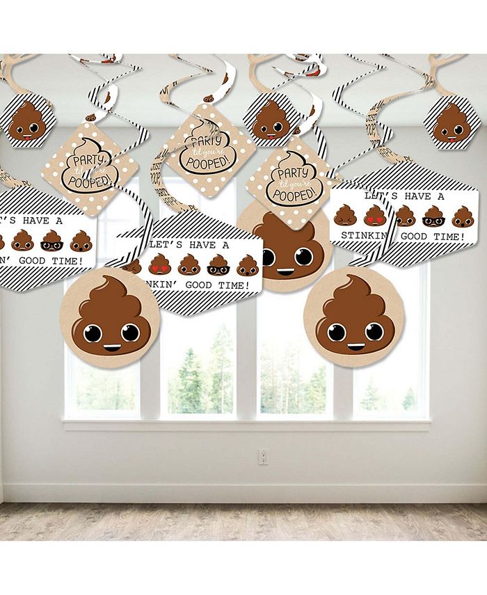Big Dot of Happiness Party 'Til You're Pooped - Poop Emoji Party ...