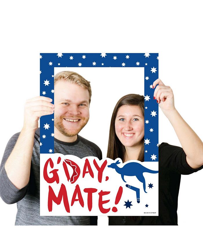 Big Dot Of Happiness Australia Day Gday Mate Aussie Party Selfie