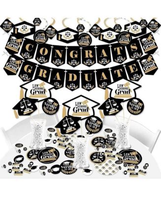 Big Dot of Happiness Law School Grad - Future Lawyer Graduation Party ...