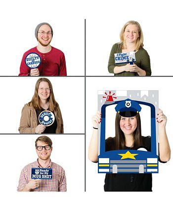 Big Dot of Happiness Calling All Units - Police Cop Birthday Party ...