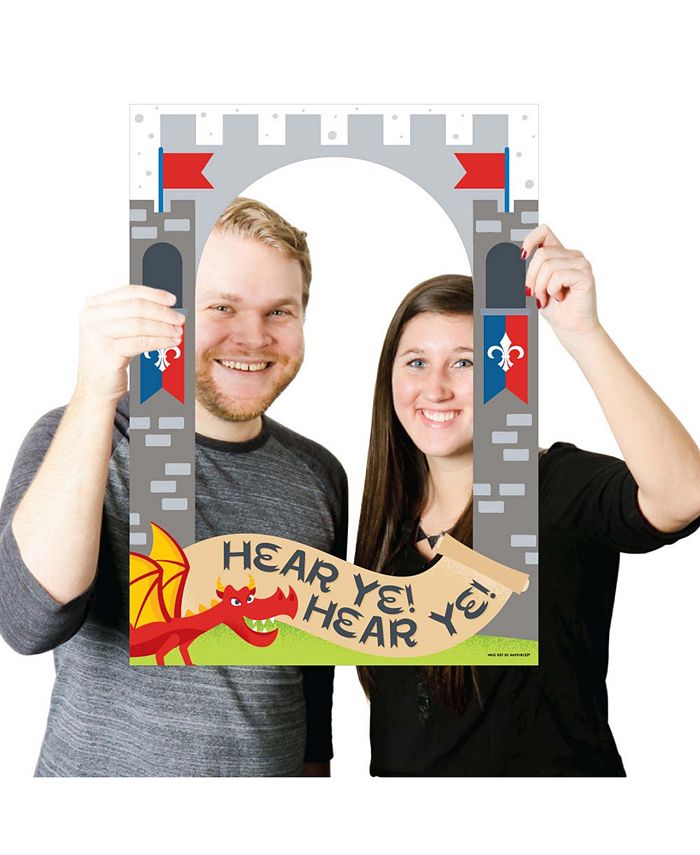 Big Dot of Happiness Calling All Knights & Dragons - Party Selfie Photo ...