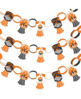 Basketball Let the Madness Begin 90 Links 30 Tassels Paper Chains ...