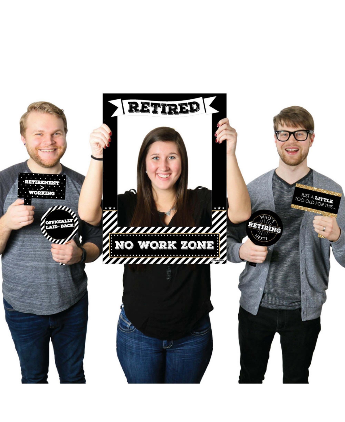 Big Dot Of Happiness Happy Retirement - Retirement Party Selfie Photo ...