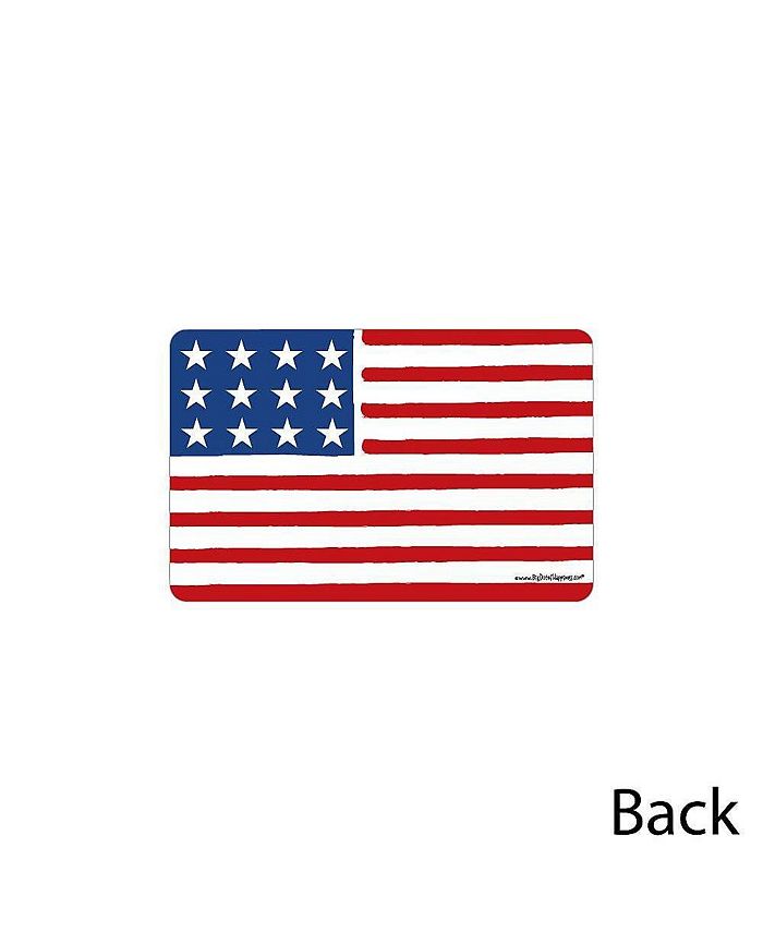 Big Dot Of Happiness Stars And Stripes American Flag Decor Diy Usa