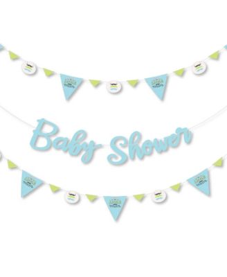 Dashing Little Man Mustache Party - Letter Banner Decoration - Baby ...