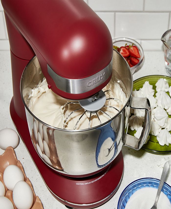 Crux 5.3-Qt. 300-Watt Tilt-Head 12-Speed Stand Mixer - Macy's