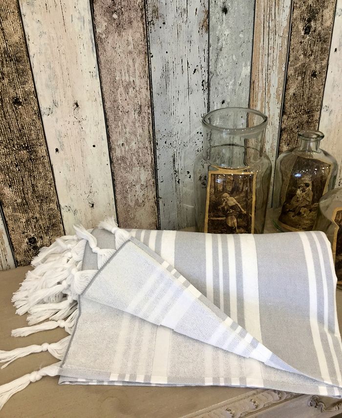 Linum Home Textiles Ephesus Pestemal Pack of 2 100% Turkish Cotton ...