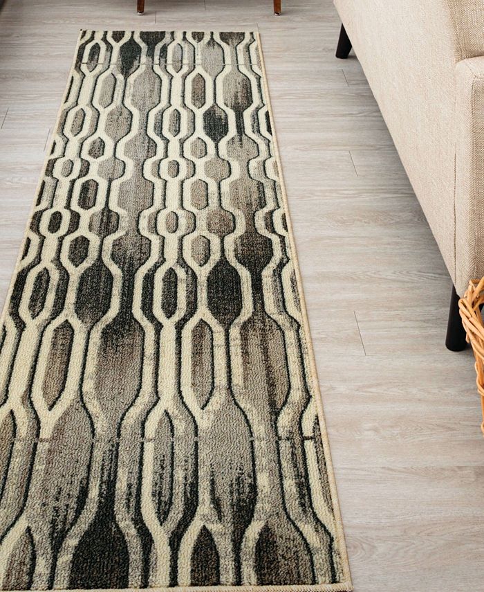Mohawk Soho Paignfalls 2' x 8' Runner Area Rug - Macy's