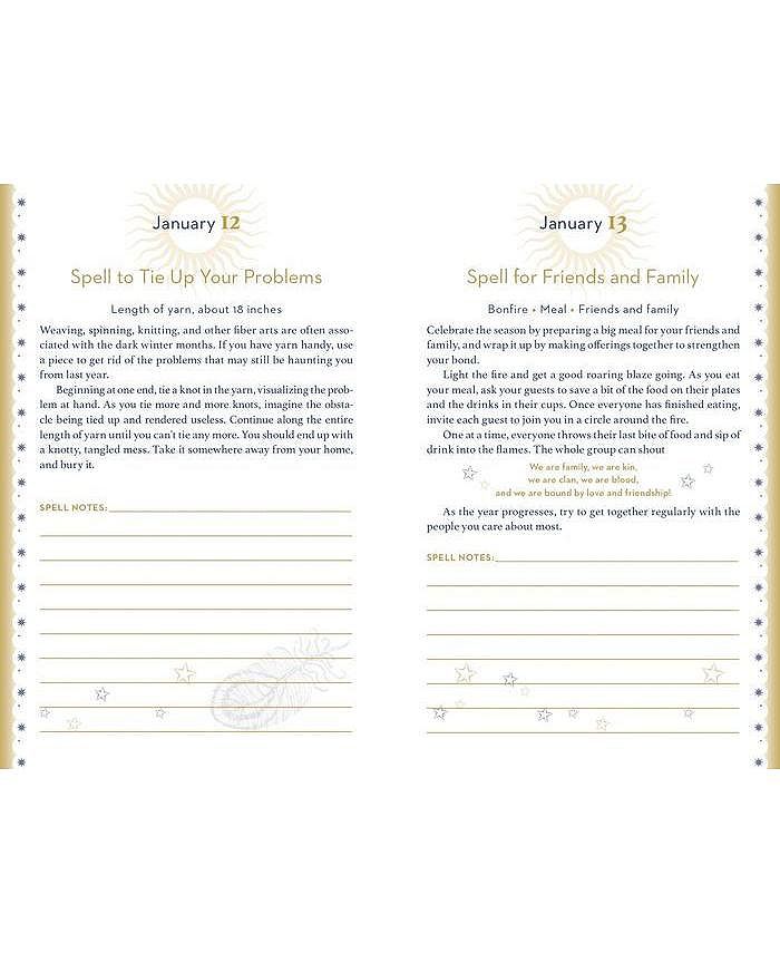 Barnes & Noble Daily Spell Journal: A Diary of Enchantments for Every ...