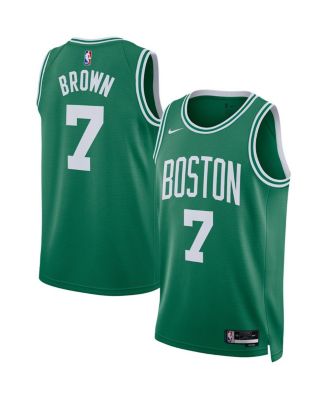 Men's and Women's Nike Jaylen Brown Kelly Green Boston Celtics Swingman ...