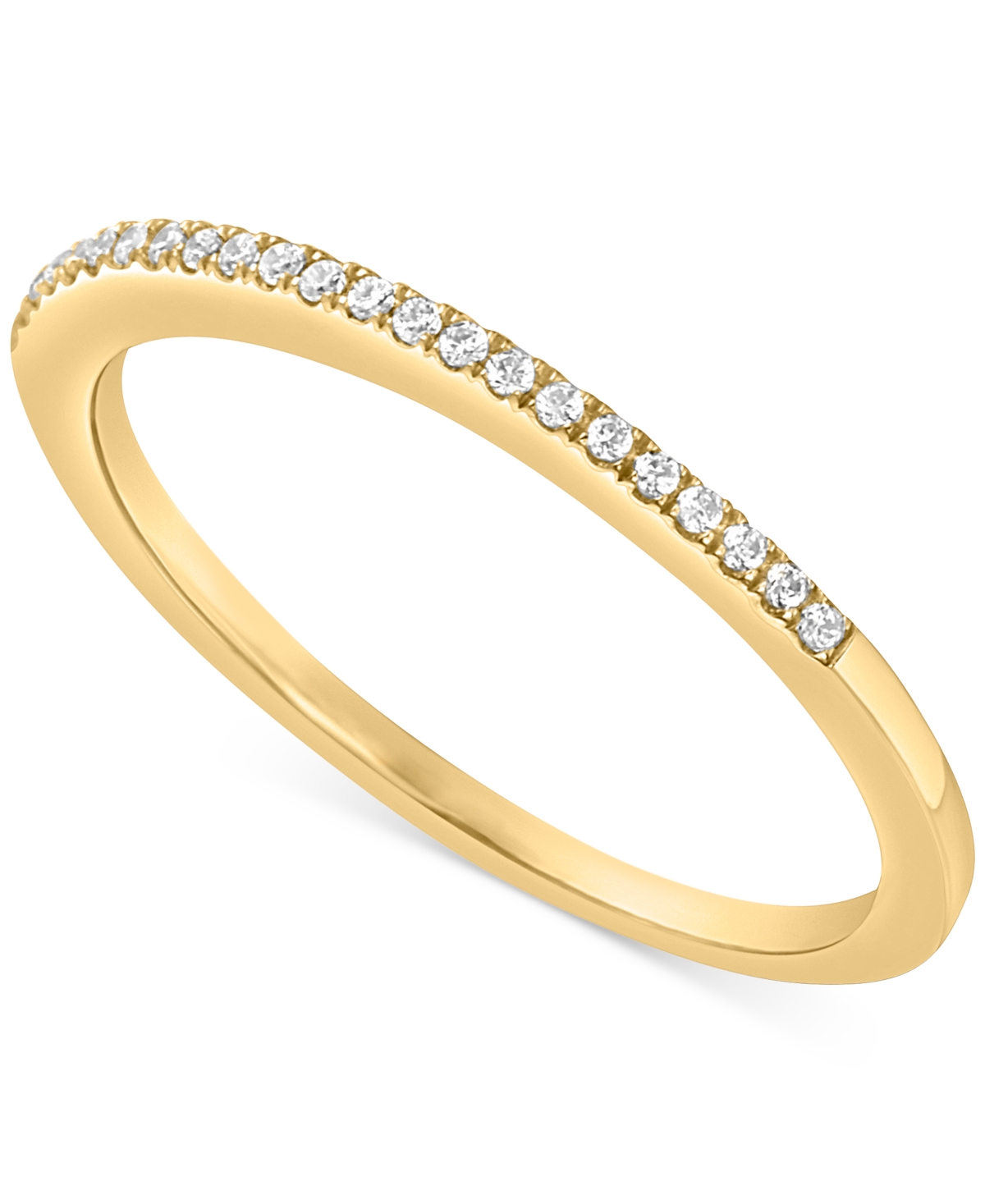 Click here for Diamond Wedding Band (1/20 ct. t.w.) in 14k Gold -... prices