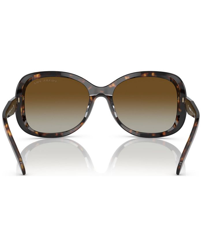 PRADA Oval Women's Sunglasses, PR 04ZS - Macy's