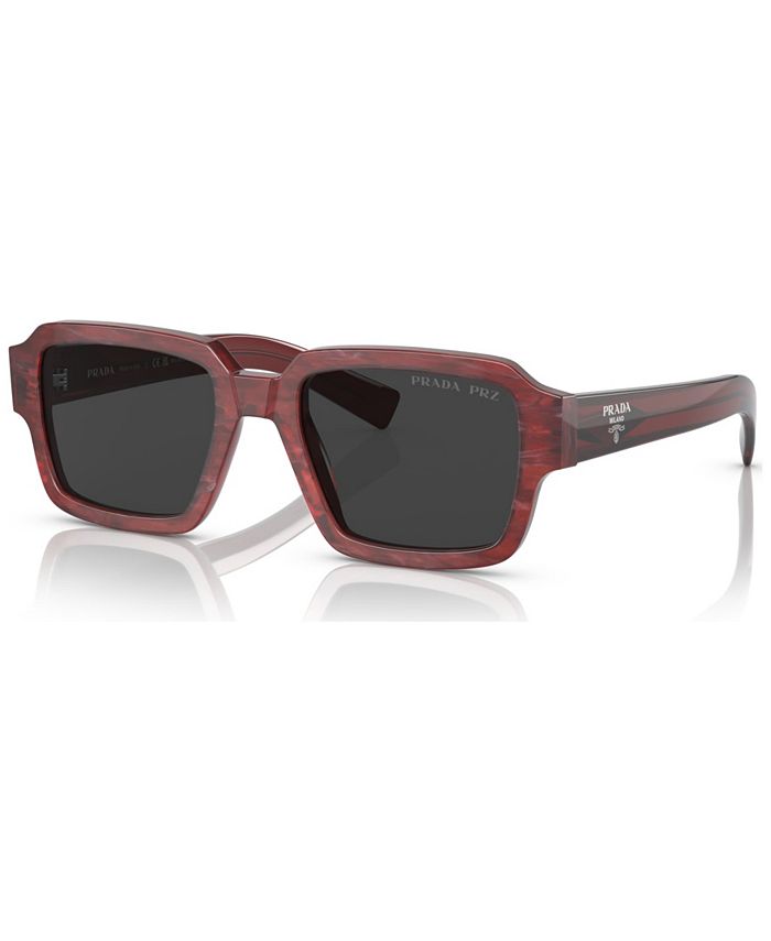 PRADA Men's Polarized Sunglasses, PR 02ZS - Macy's
