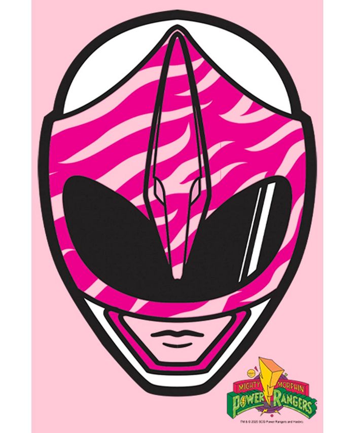 Hasbro Girl's Power Rangers Pink Ranger Helmet Child T-Shirt - Macy's