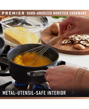 Calphalon Premier Hard-Anodized Nonstick 16" Roasting Pan with Rack ...