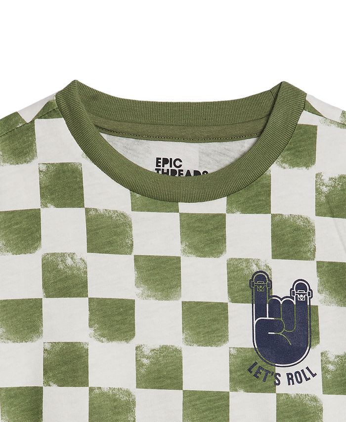 Epic Threads Big Boys Short Sleeve Graphic T-shirt - Macy's