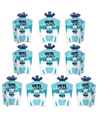 Big Dot of Happiness Yeti to Party - Table Decor - Abominable Party ...
