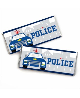 Calling All Units - Police - Candy Bar Wrapper Party Favors - 24 Ct ...