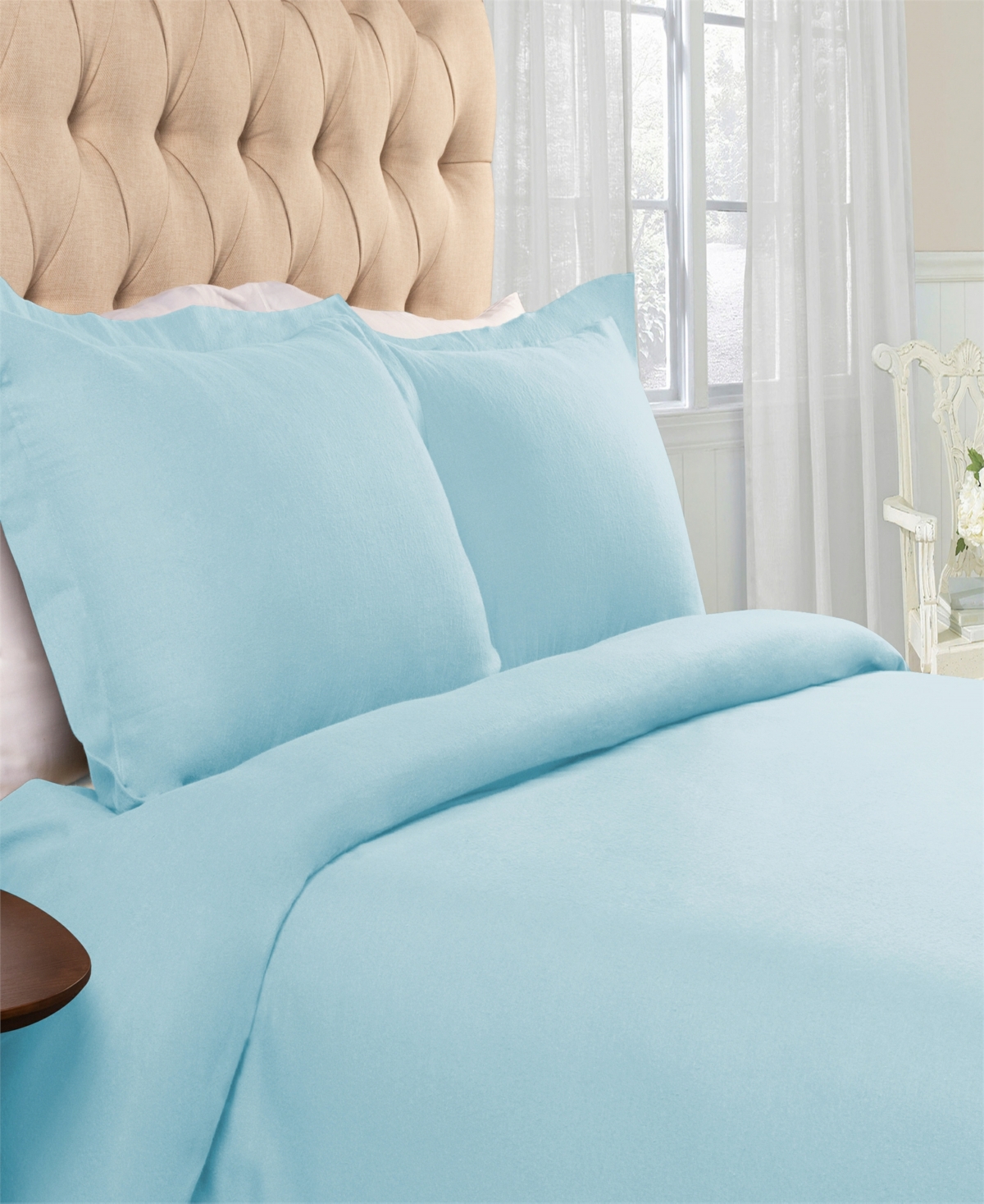 Click here for Superior Solid 3-Piece Duvet Cover Set  Full/Queen... prices
