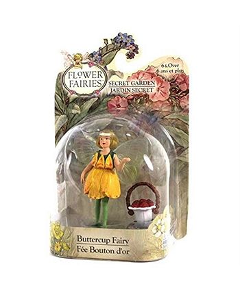 Flower Fairies Secret Garden Buttercup Fairy w/ Raspberry Basket - Macy's