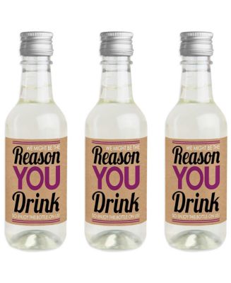 Teacher Appreciation - Christmas Mini Wine Bottle Label Stickers Gift ...