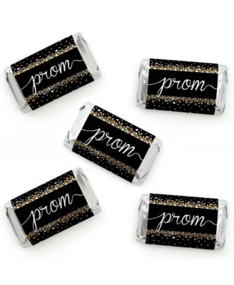 Prom - Mini Candy Bar Wrapper Stickers - Prom Night Party Small Favors ...