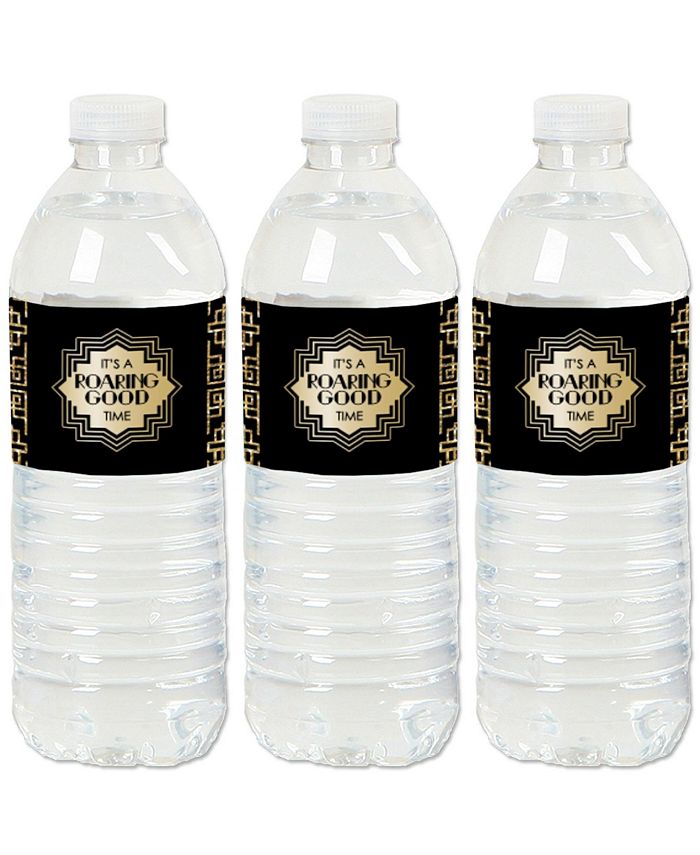 Big Dot of Happiness Roaring 20's - 1920s Art Deco Jazz Party Water ...