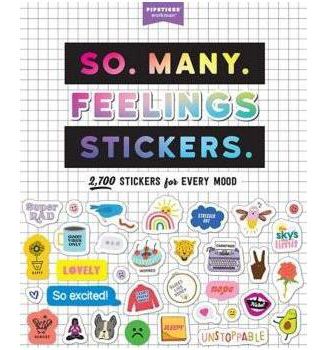 So. Many. Feelings Stickers.: 2,700 Stickers for Every Mood by ...