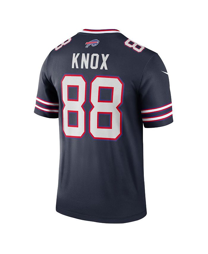 Nike Men's Dawson Knox Navy Buffalo Bills Inverted Legend Jersey - Macy's