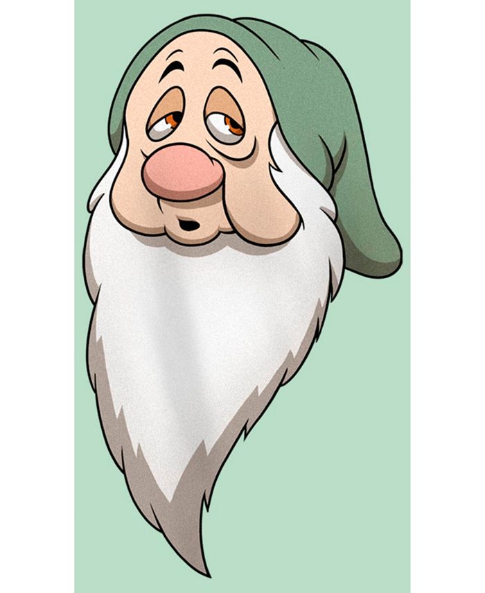 Disney Girl's Snow White and the Seven Dwarves Sleepy's Face Child T ...