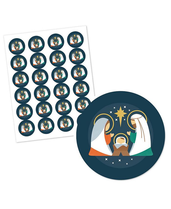 Big Dot of Happiness Holy Nativity - Manger Scene Religious Christmas ...