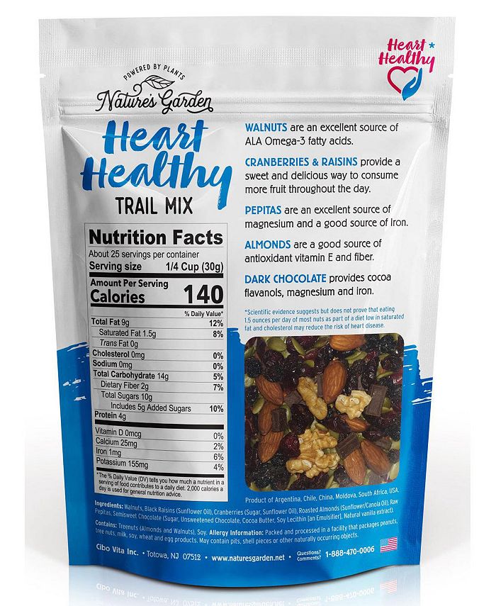 Nature's Garden Heart Healthy Trail Mix - Macy's